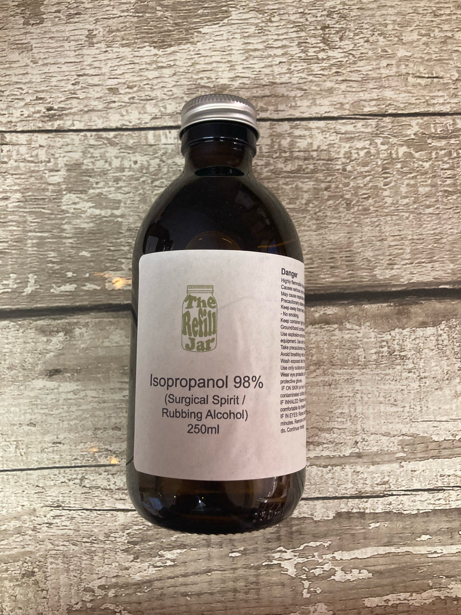 Isopropanol 250ml in Amber bottle also known as surgical spirit/rubbin ...